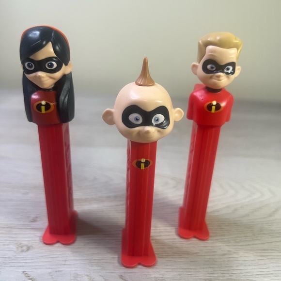 PEZ | Toys | Pez Dispensers Lot Disney Pixar The Incredibles 2 Violet ...